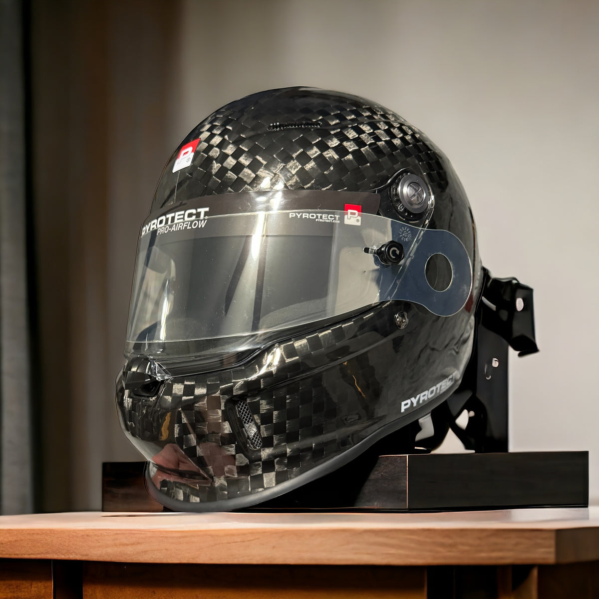 Pyrotect Pro Air Flow Carbon Fiber Full Face Helmet - Duckbill – Racers ...