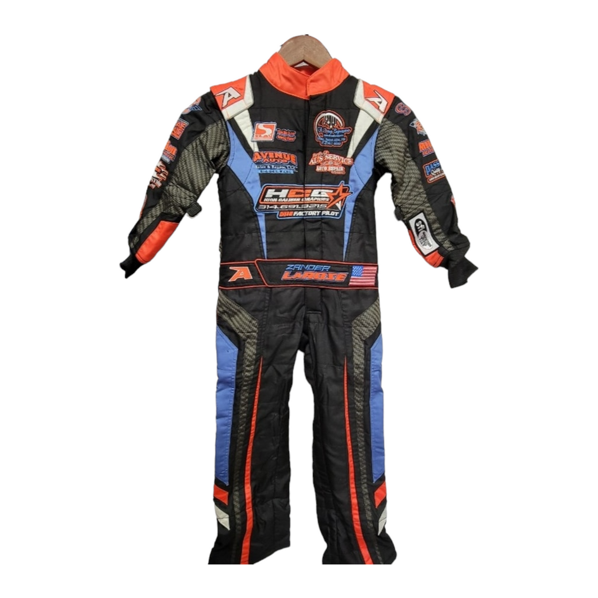 FULL CUSTOM - Accelo Youth Speedster 2 Layer SFI-3 Fire Suit – Racers ...