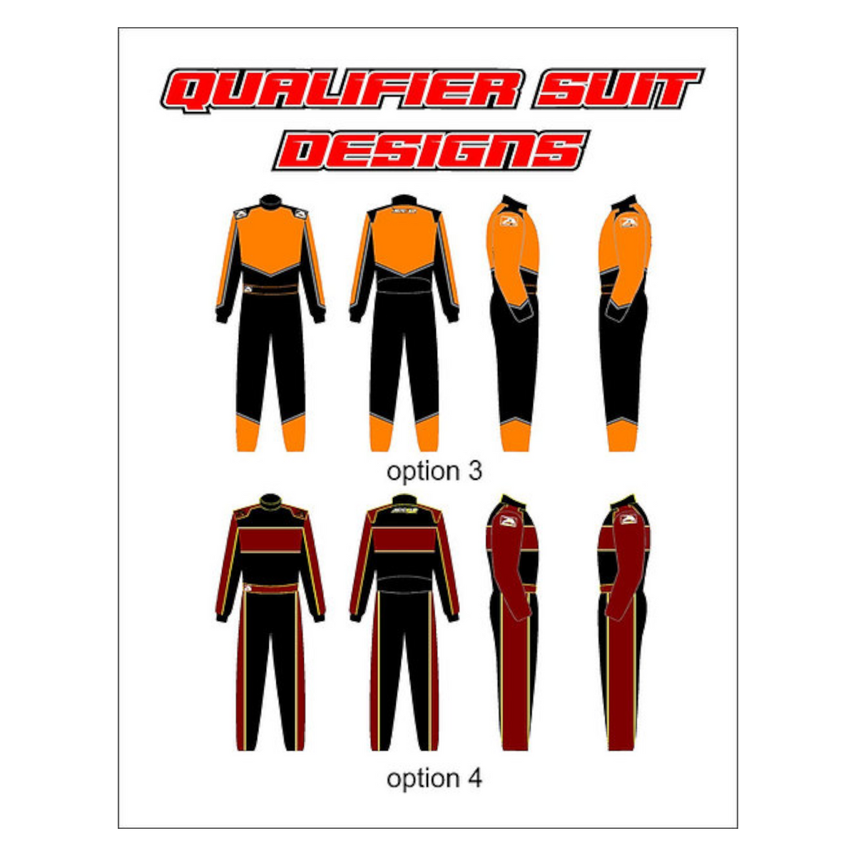 SEMI-CUSTOM - Accelo Qualifier 2 Layer SFI-5 Suit – Racers Closet
