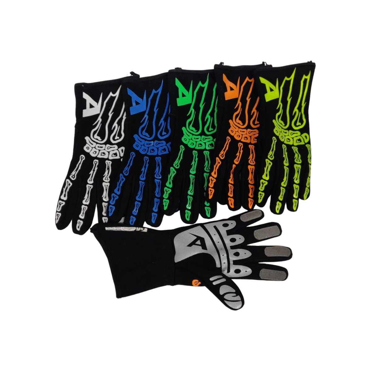 Accelo Skeleton SFI-5 Gloves – Racers Closet